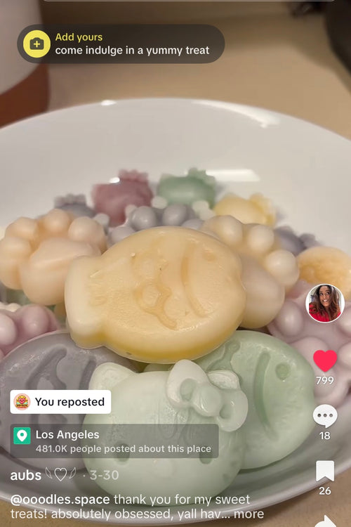 ooodles wax bottle candy